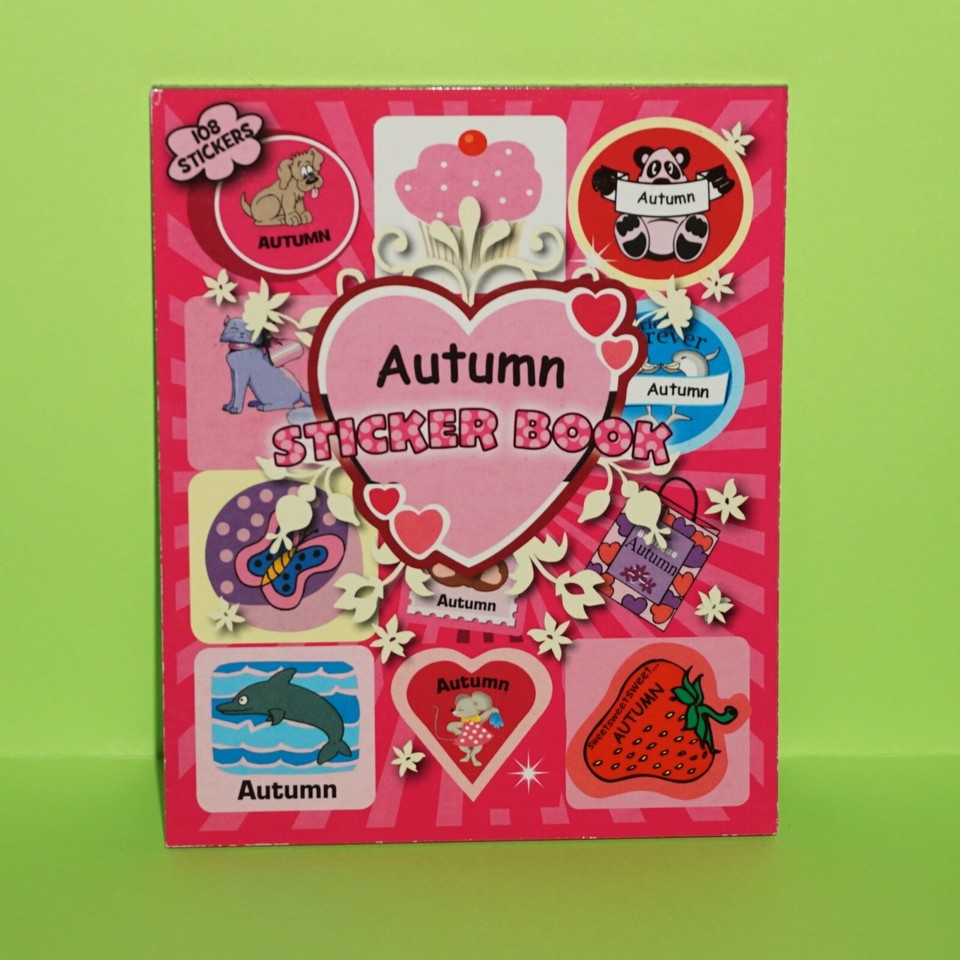 Stick N Mix Sticker Book Personalized Choose Name Boy Girls Fun & Funky ...