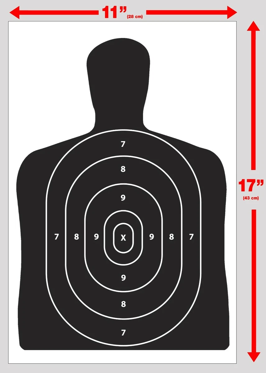 Printable Silhouette Targets