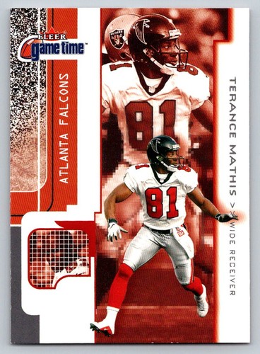 2001 Fleer Game Time #33 Terance Mathis Atlanta Falcons | eBay