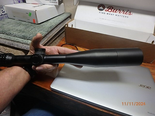 Burris Veracity 5-25x50mm Riflescope w/ Ballistic E1 FFP Varmint ...