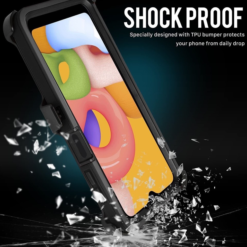 For Samsung Galaxy A35 5G Defender Case With (Belt Clip Fits OtterBox ...