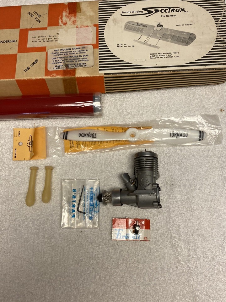 Spectrum Control Line Kit With Super Tiger 35 | eBay