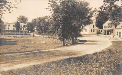 New Sutton New Hampshire Street Scene Real Photo Antique Postcard ...