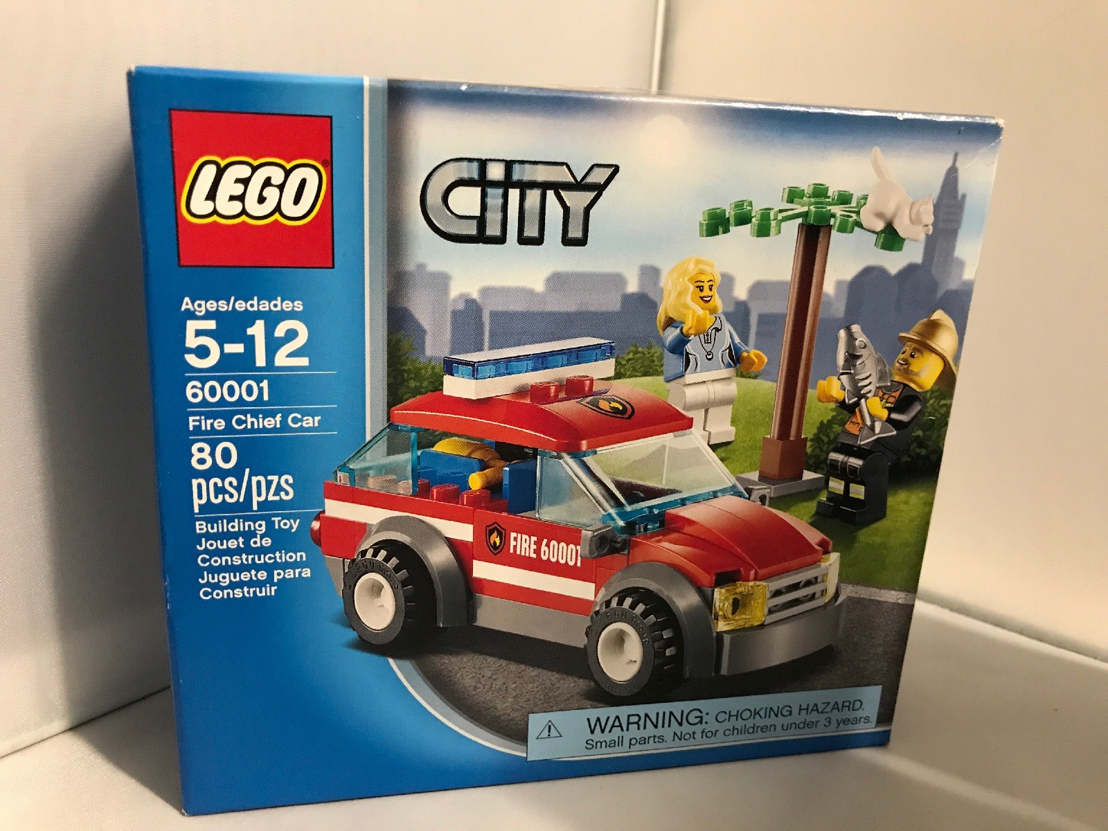 LEGO City Fire Chief Car ~ # 60001 80 Pieces B.N.I.B. 673419187121| eBay