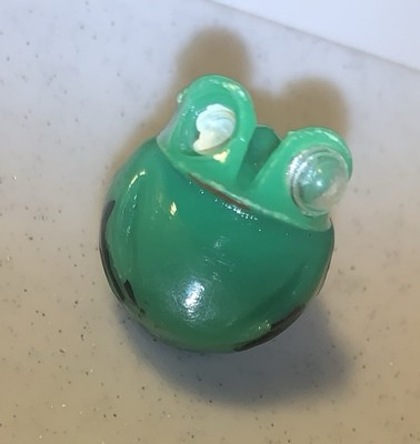 Frog Googly Google Eyes Charm Cracker Jack Gumball Prize Green Plastic ...