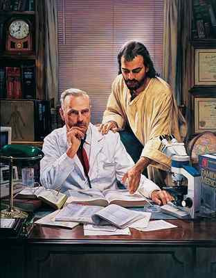Nathan Greene - THE DIFFICULT CASE - Jesus & Physician 31x24 S/N fine ...