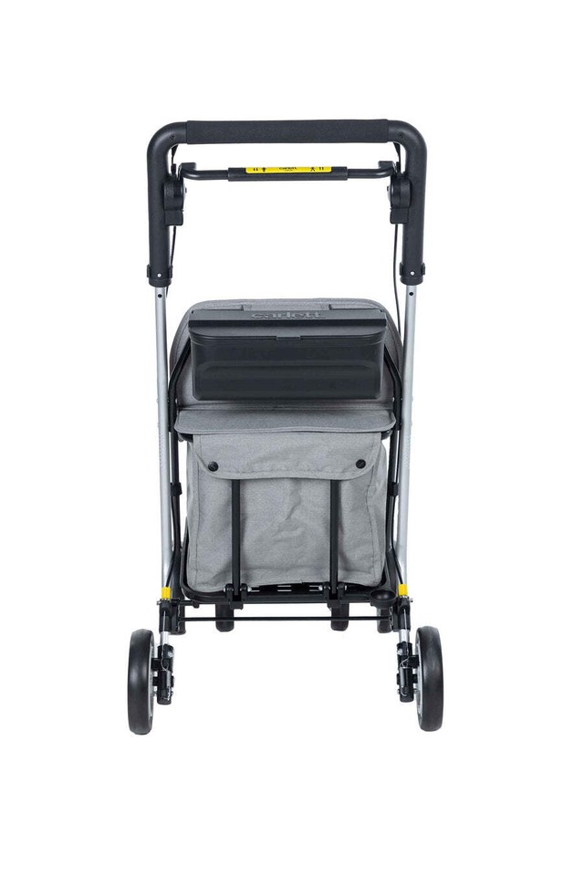 Carlett Comfort Move Shopping Trolley Rollator Walker Mobility Aid with ...