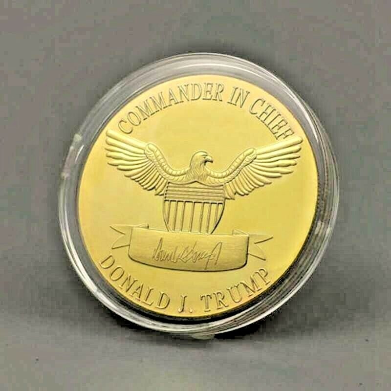2020 US DONALD TRUMP Inauguration Gold Plated coin President MINT ...