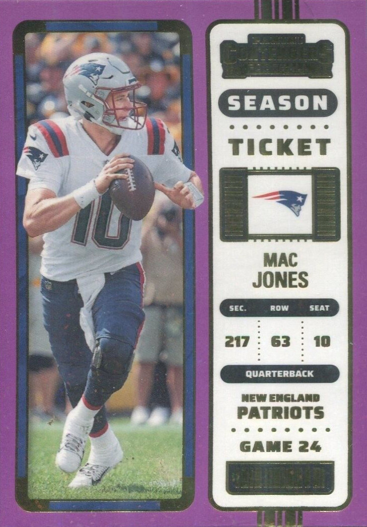2022 Panini Contenders - Stardust #85 Mac Jones for sale online | eBay
