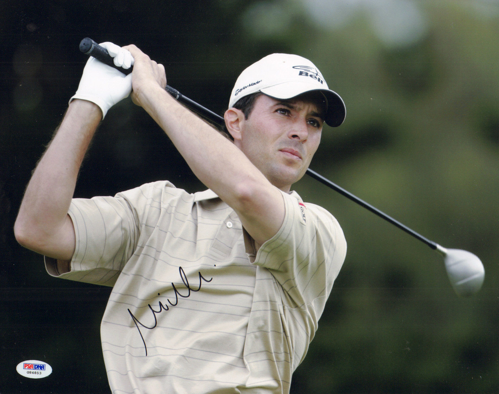 MIKE WEIR SIGNED AUTO'D 11X14 PHOTO PSA/DNA COA G84853 2003 MASTERS ...