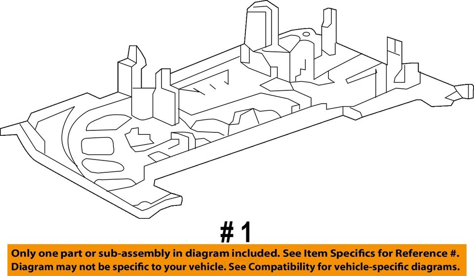 GM OEM 16-18 CT6 Instrument Panel Components-Lower Insulator 22938295 ...