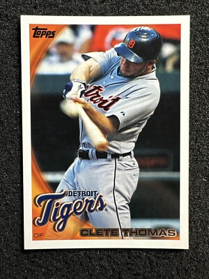 CLETE THOMAS #441 2010 Topps Baseball QTY Detroit Tigers | eBay