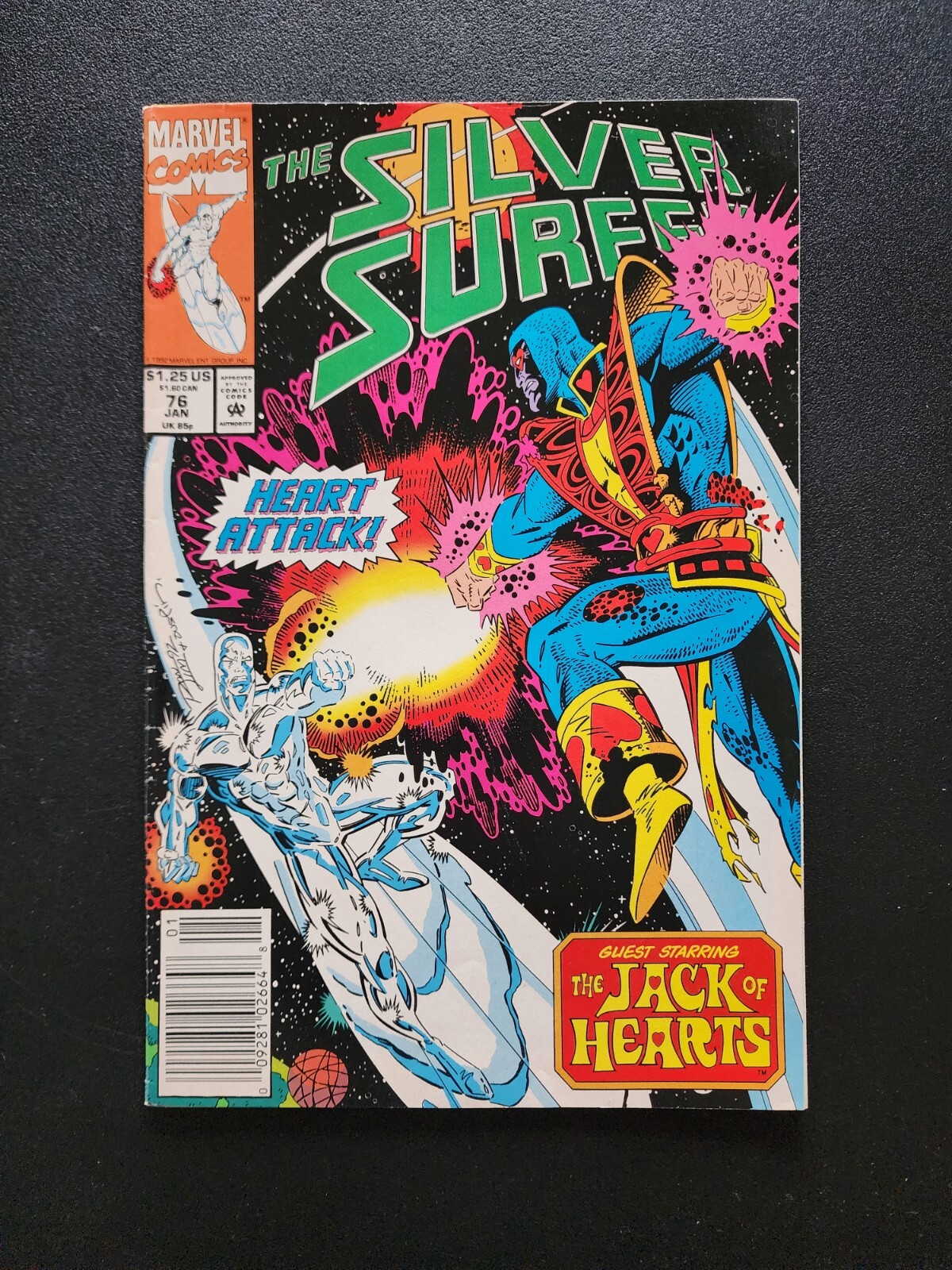 Marvel Comics Silver Surfer #76 January 1993 Terry Austin Cover | eBay