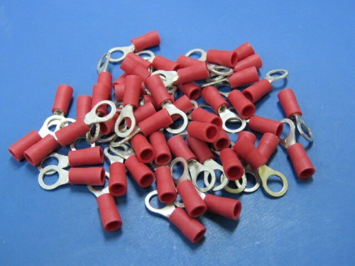 KST RV1-5 Qty of 125 per Lot INSULATED RING TERMINAL 1.5-5.3MM | eBay