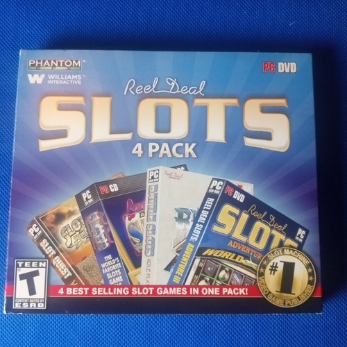 Reel Deal Slots Four Pack Vintage PC CD-ROM Computer Game | eBay