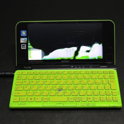 SONY VAIO Type P VPCP11AKJ Intel Atom SSD 64GB RAM 2GB Mint green | eBay