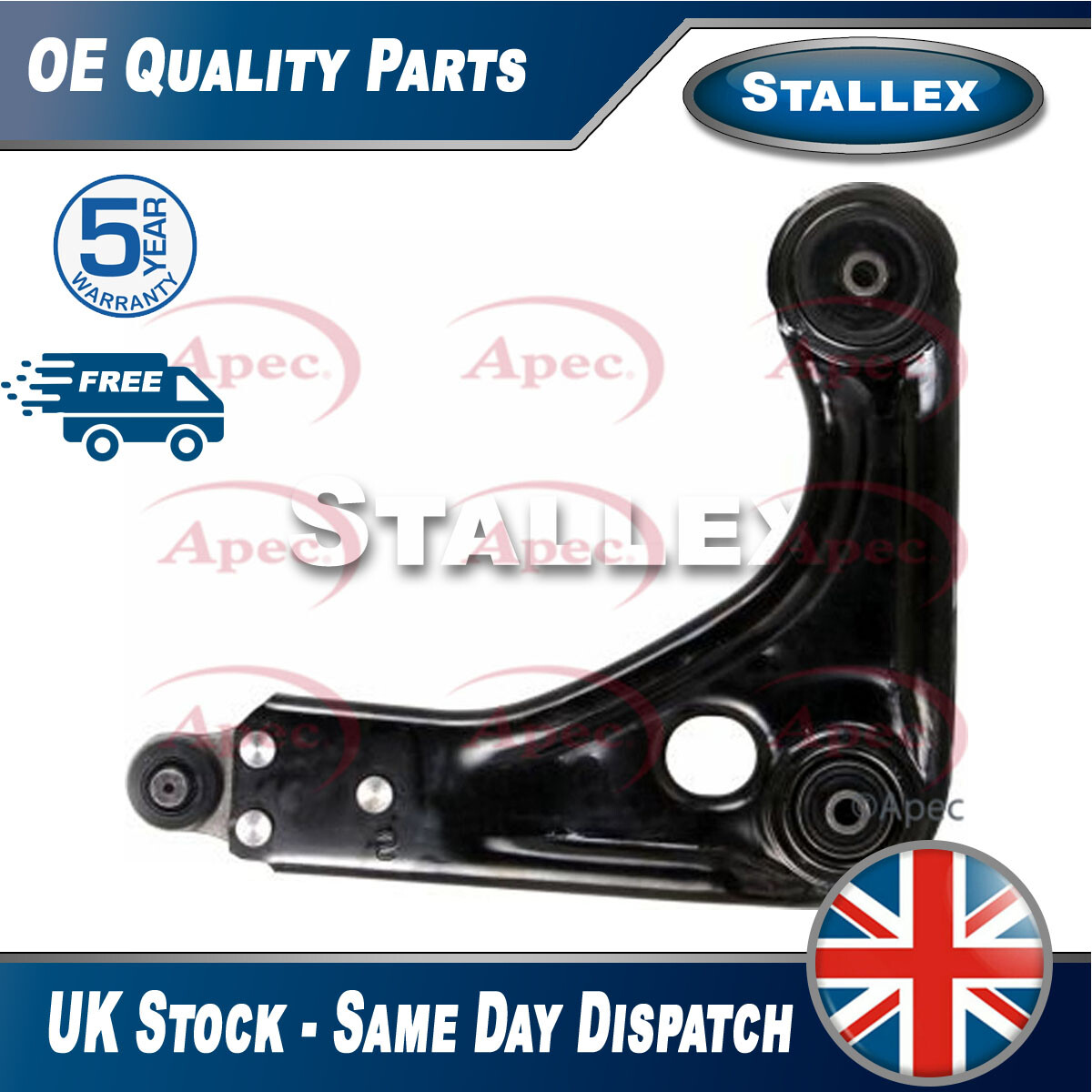 Fits Ford Street Ka 2003-2005 1.6 Track Control Arm Front Right Stallex ...