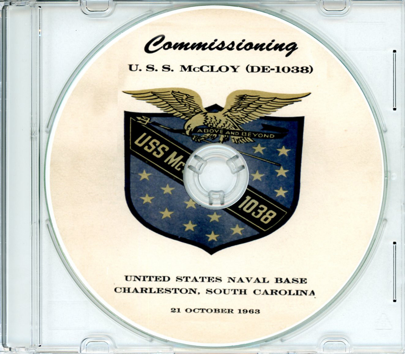 USS McCloy DE 1038 Commissioning Program 1963 Navy Plank Owners | eBay