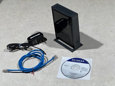 NETGEAR Wireless-N 300 WPS Router Model WNR2000v2 With 4 LAN Ports Used ...