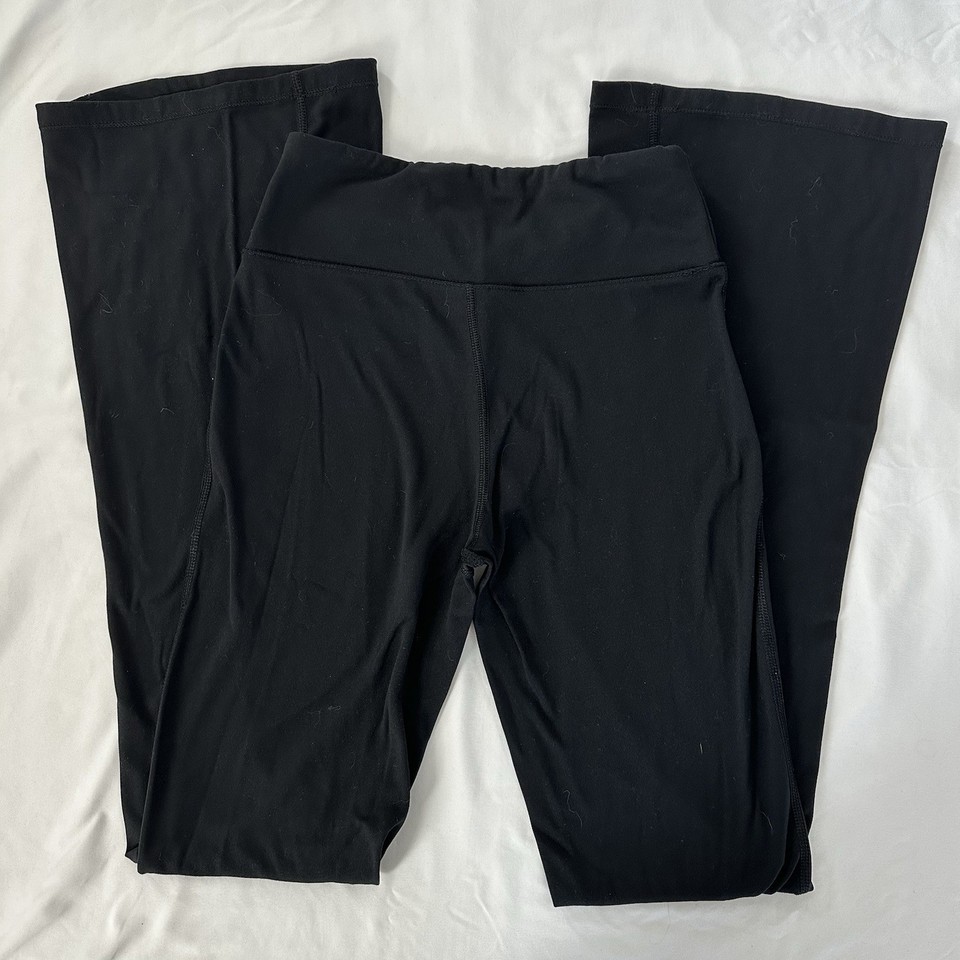 Aeropostale Air Soft High Rise Women’s Cinch Flare Leggings Black Small ...