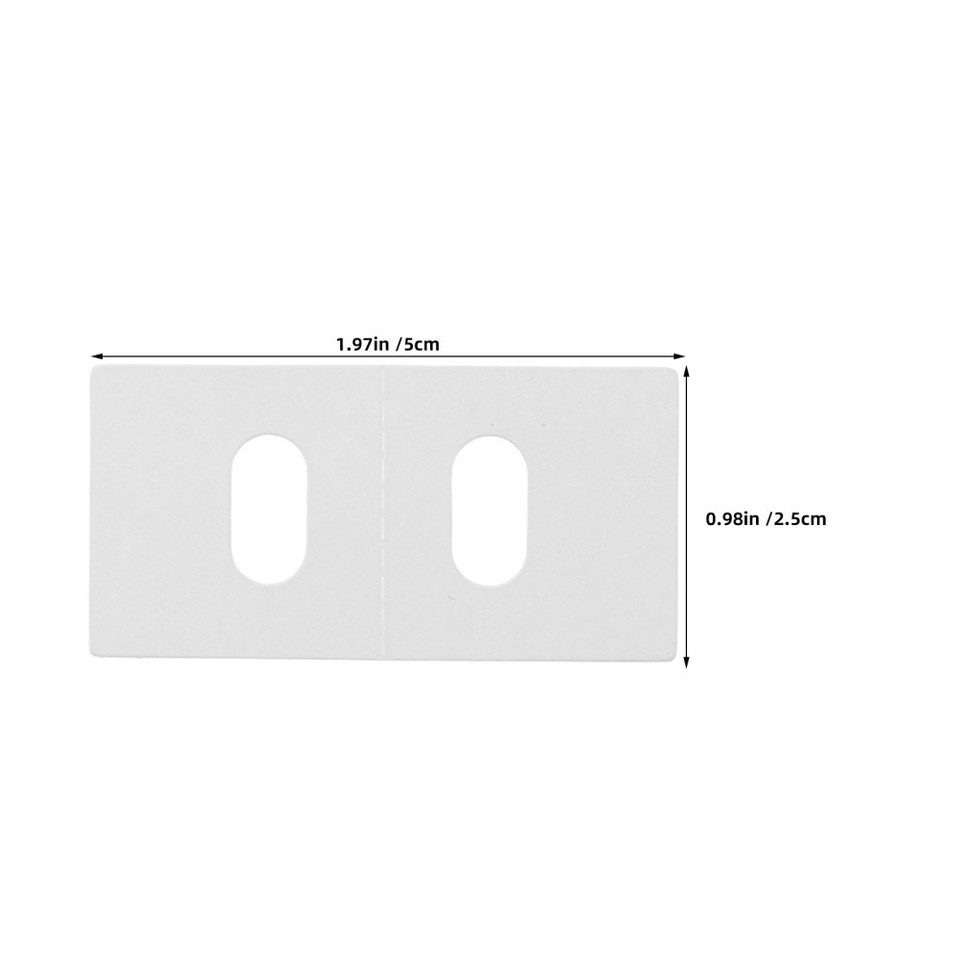 40 Pcs Vertical Replacement Blinds Slats Window Components Repair ...