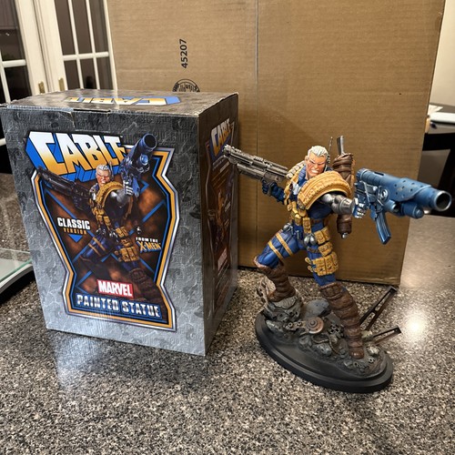 CABLE X-Men Classic Version Statue Bowen Designs Marvel full size | eBay