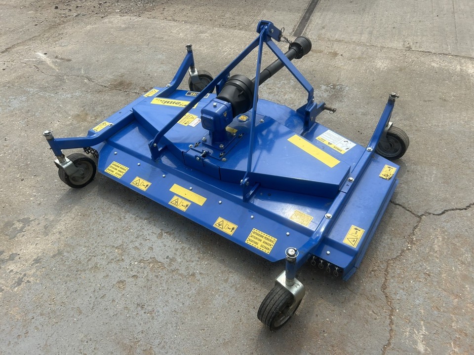 Fleming SM180 Compact Tractor Grass Topper Finishing Mower 6ft | eBay UK