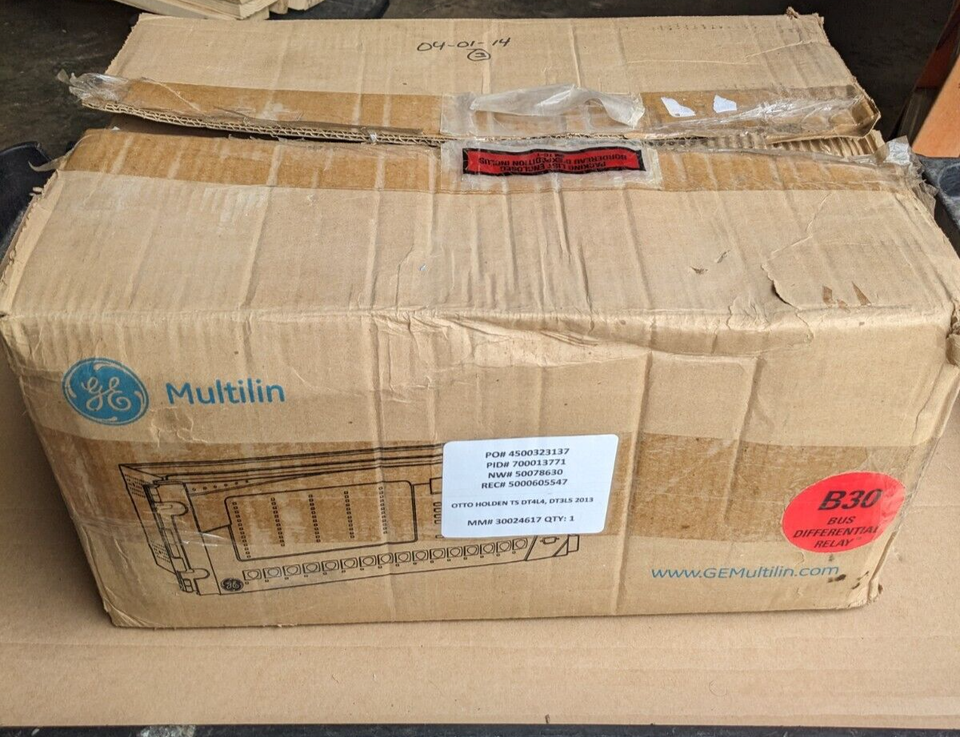 GE Multilin B30 Bus Differential Relay w/ modules ...