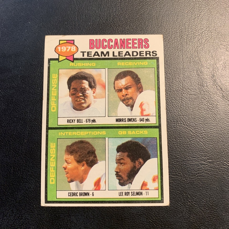 1979 Topps Cb18 #526 Ricky Dale Lee Roy Selmon Tampa Bay buccaneers ...