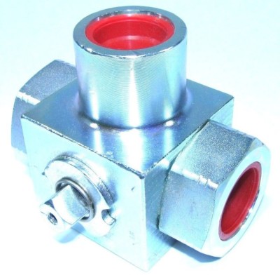 Anchor Fluid Power AE3LS#16-11DB 5075psi 3-Way Block Body Threaded ...