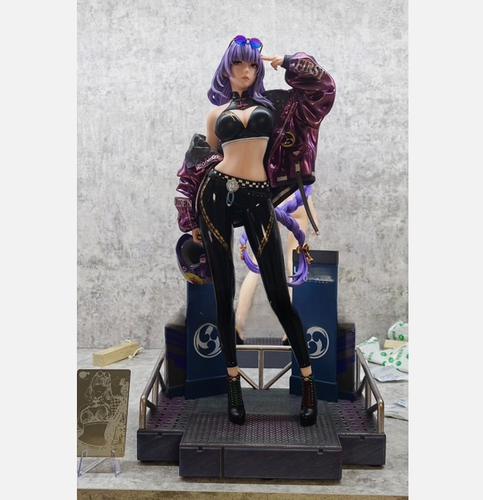 Puffer Studio Genshin Impact Raiden Shogun Resin Statue In Stock 1/4 ...