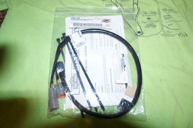 Genuine OEM Harley Davidson Wiring Harness Kit Adaptor 69201750 for ...