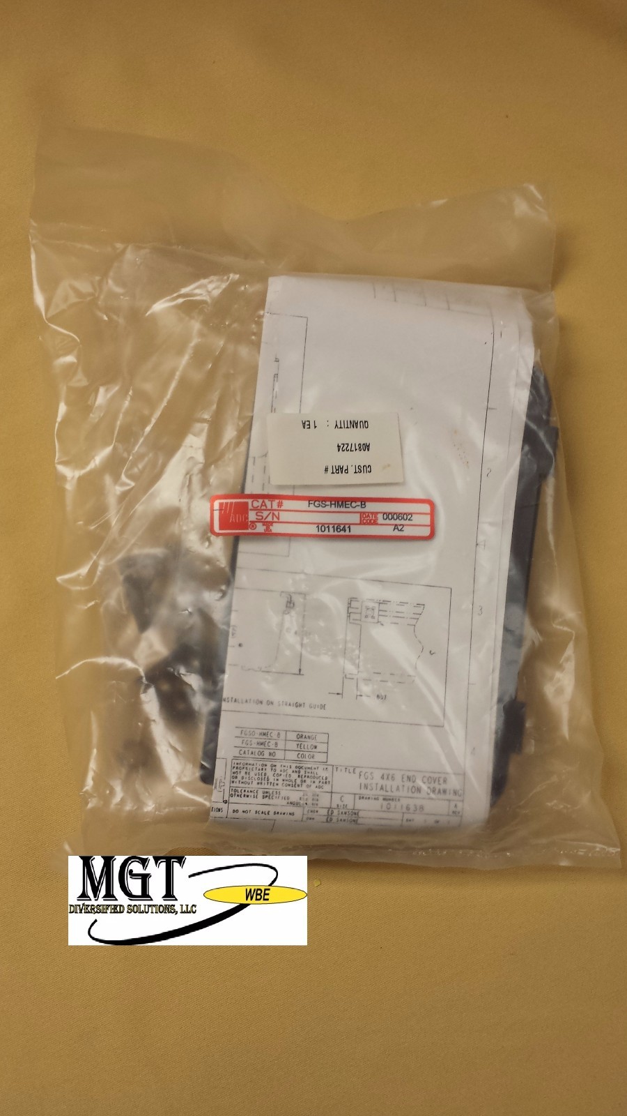 ADC/COMMSCOPE / FIBERGUIDE / FGS-HMEC-B / 6" END CAP / NEW | eBay