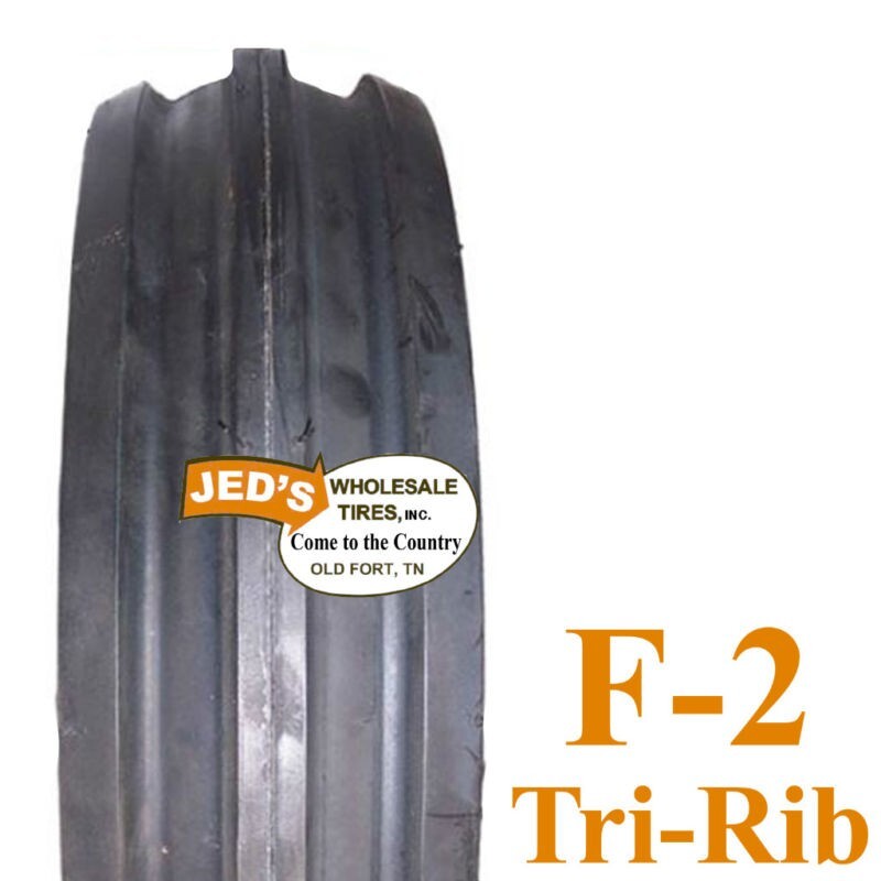 3.50-6 HAY TEDDER TIRE 350-6 3.50x6 350x6 410/350-6 Ag Tri 3 Rib F-2 ...