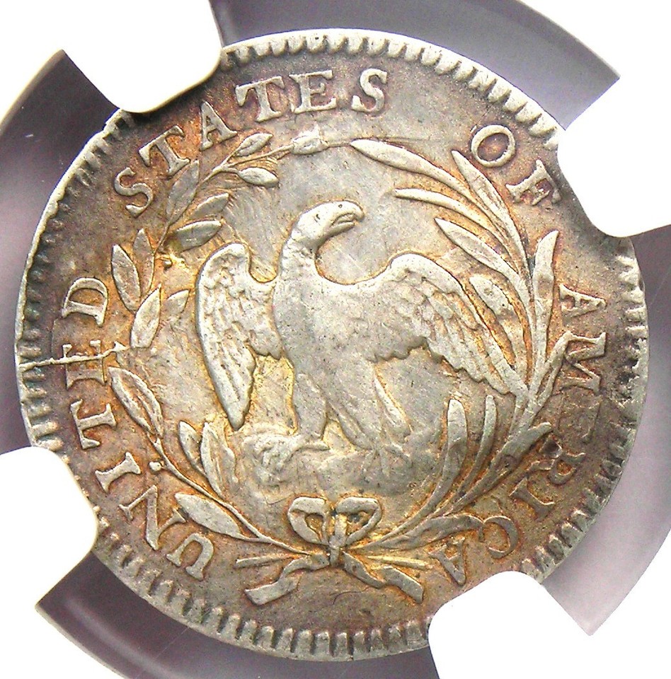 1797 Draped Bust Half Dime H10C - Certified NGC AU Details - Rare Key ...