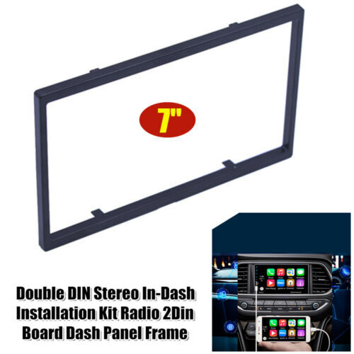7" Double Din Dash Kit Stereo In-Dash Installation Kit Radio Fascia ...