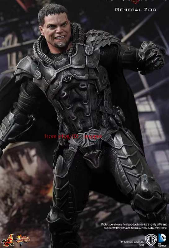 Perfect Hot Toys Mms216 1/6 Man Of Steel General Zod Action Figure In ...