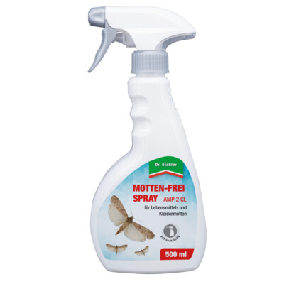 Mottenspray Motten-Frei Spray 500 ml gegen Lebensmittel und ...