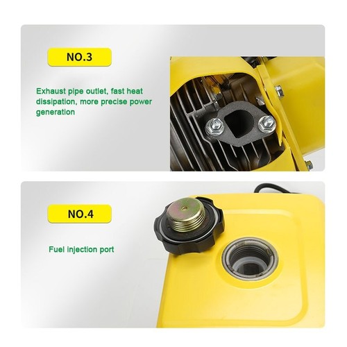 7KW Electric Vehicle Gasoline Generator Range Extender Electric Start ...