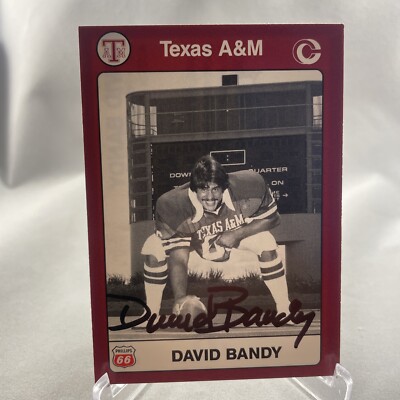 David Bandy-Texas A&M Aggies- Autographed Card | eBay