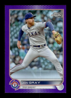 2022 Topps Chrome Update #USC61 Jon Gray Purple Refractor SP Texas ...