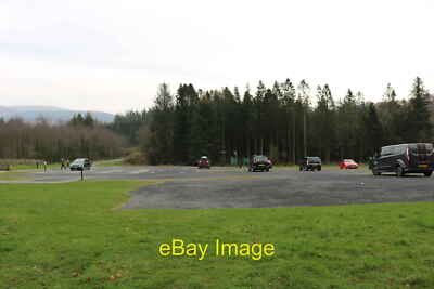 Photo 6x4 Car Park at Kirroughtree Visitor Centre Stronord In the ...