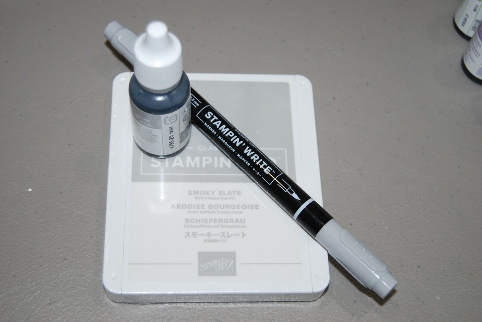 STAMPIN UP Newest Style Classic Ink Foam Pads with Ink Refills, Markers ...