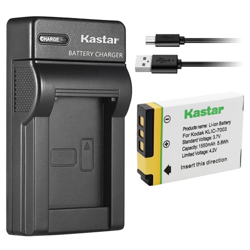 Kastar Battery Slim Charger for GE GB-40 GB40 & GE E1240 GE E850 GE H855 Camera | eBay