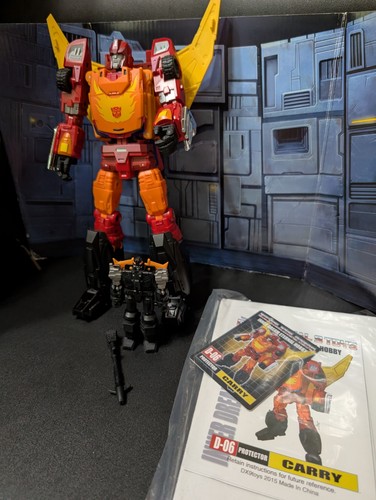 DX9 CARRY TRANSFORMING MASTERPIECE STYLE HOT ROD RODIMUS PRIME COMPLETE ...