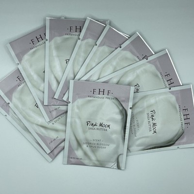Farmhouse Fresh FHF PINK MOON Shea Butter Lotion 2ml Samples Lot Of 10 ...