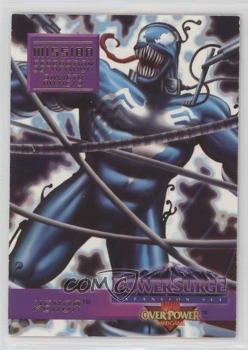 1995 Marvel Overpower CCG: PowerSurge Mission: Separation Anxiety Venom ...
