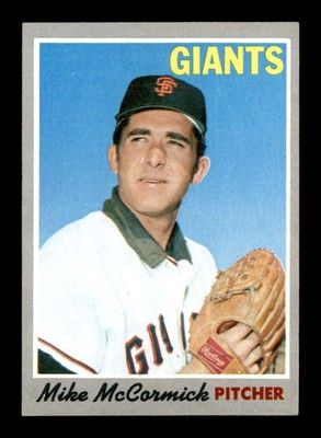 1970 Topps #337 Mike McCormick EXMT/EXMT+ X3455495 | eBay