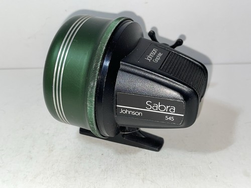 Vintage Johnson Sabra Model 545 Spin Cast Fishing Reel Made In The USA ...