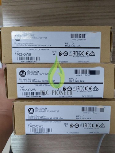 New Allen-Bradley 1762-OW8 MicroLogix 8 Point Relay Output Module 1762 ...